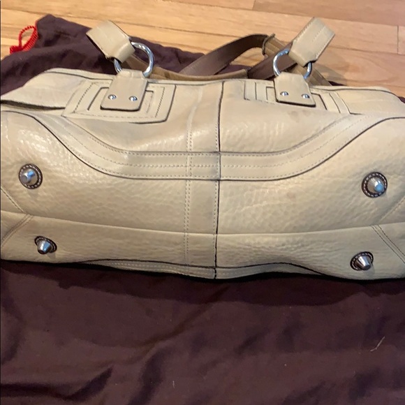 Coach | Bags | Original Winter White Coach Purse Handbag | Poshmark